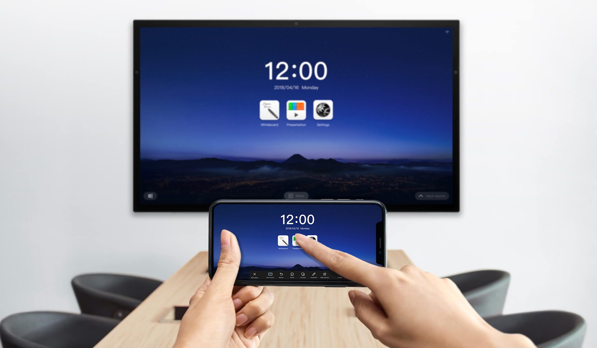 MAXHUB X3 - Monitor Interativo - Touchscreen - HTec Multimidia